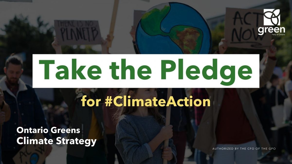 Take Action with the Ontario Greens