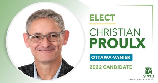 Christian Proulx nominated as Ontario Green candidate in Ottawa-Vanier ...
