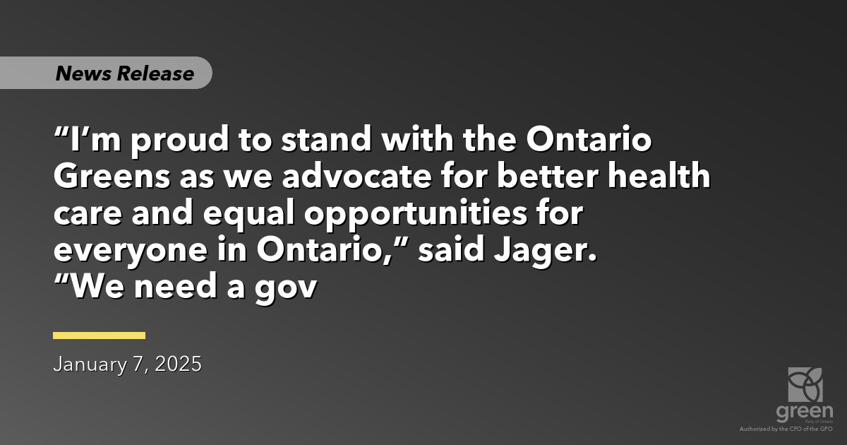 Fiona Jager nominated as Ontario Greens candidate in Leeds–Grenville ...