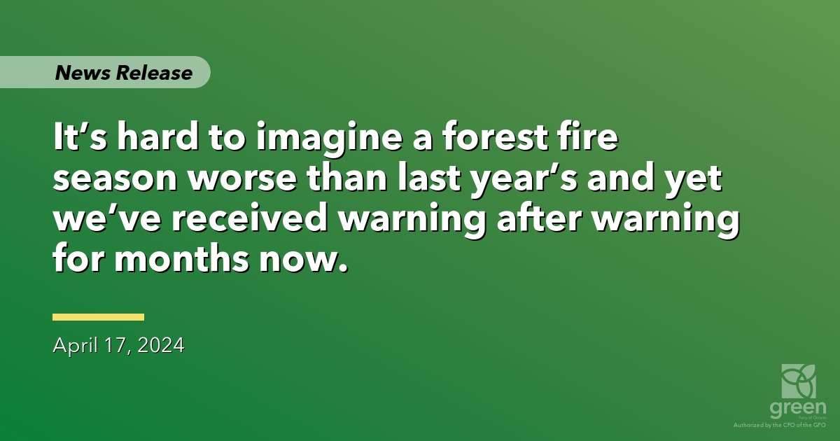 PCs failing to prepare for looming fire season