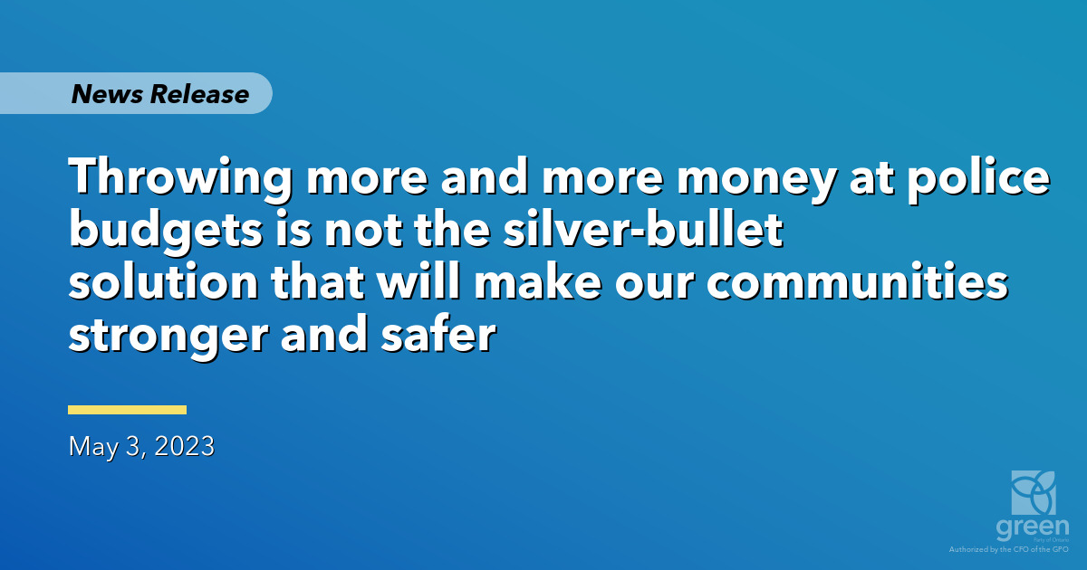 Safer communities start with stronger public services