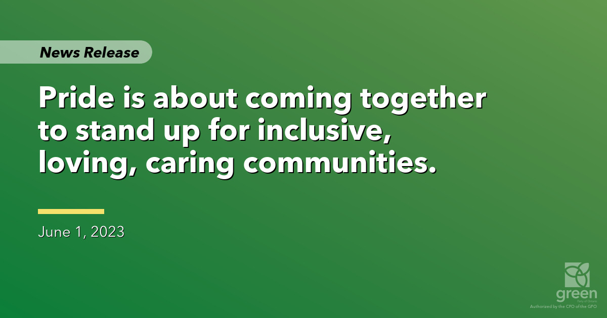 Statement on Pride Month