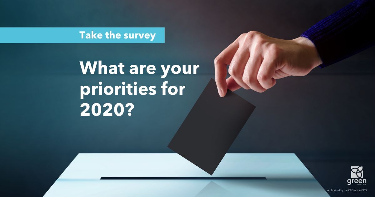 Tell us what your priorities are for 2020